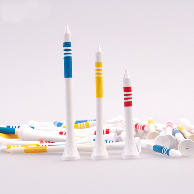 Printing logo white golf tees